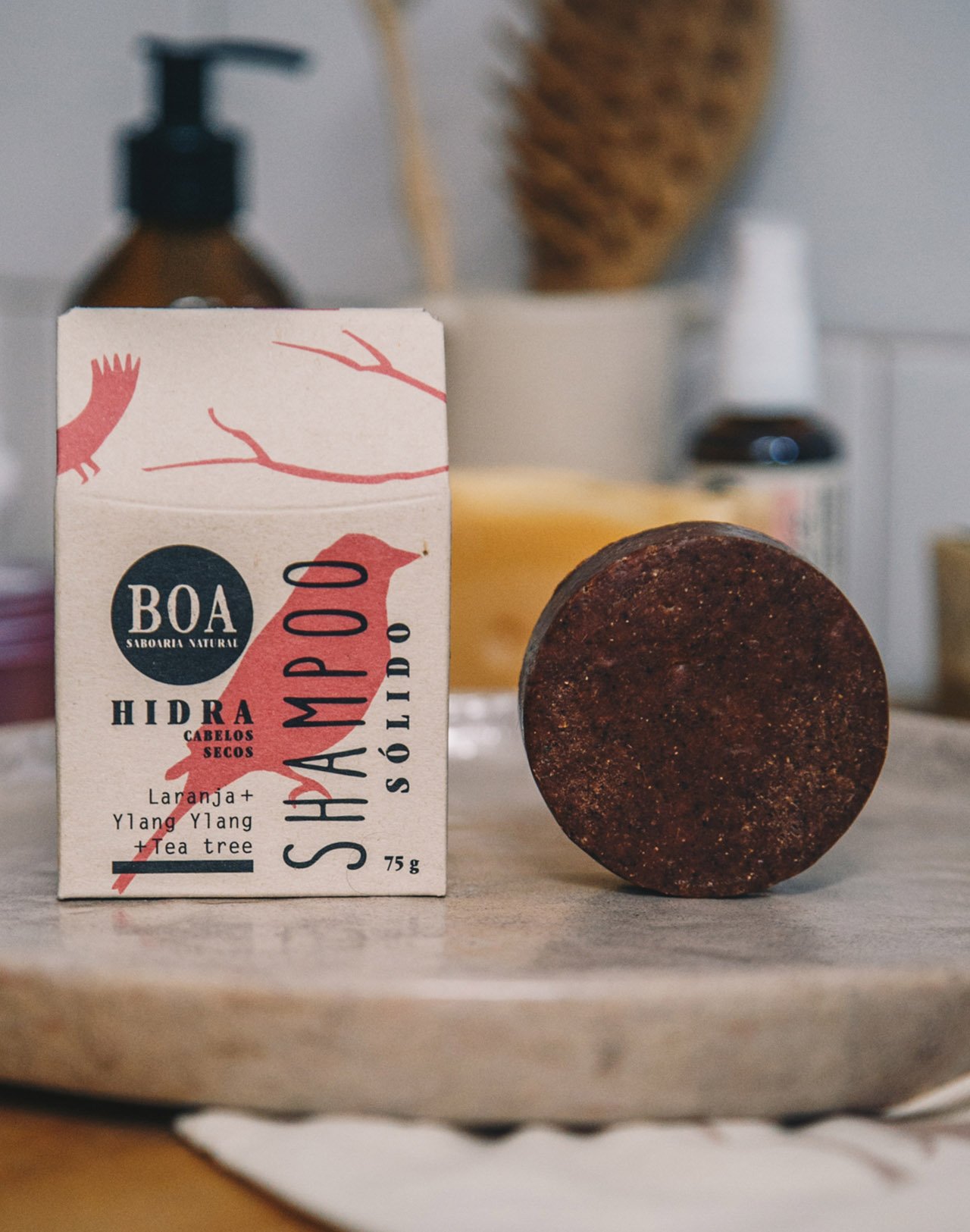 Shampoo em barra Hidra | Boa Biocosmetics