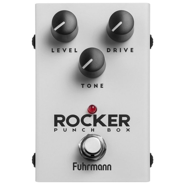 Pedal de Efeito Para Guitarra Fuhrmann Rocker Punch Box Overdrive PB20 ...