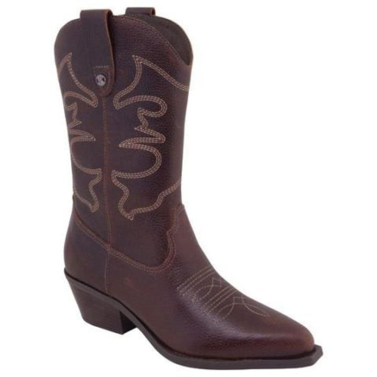 Bota Bottero Cano Médio Feminina Pinhão | Modapé Esportes | Modapé ...