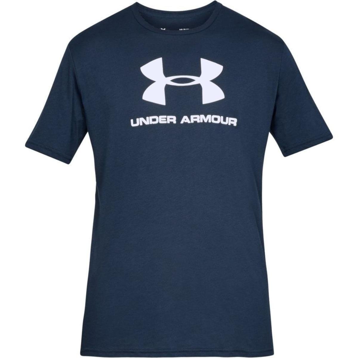 CAMISETA UNDER ARMOUR 1359394 BLMIWH SPORTSTYLE | Modapé - Loja Virtual