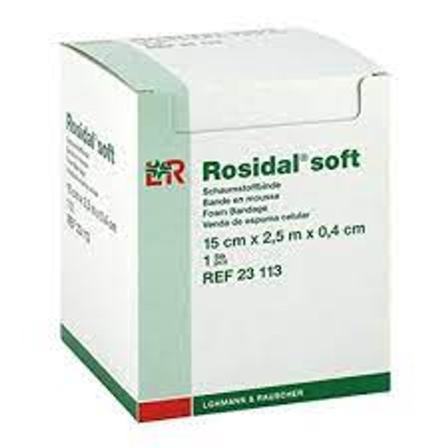 Rosidal Soft Bandagem 15 CM X 0,4 CM X 2,5 M Venosan | Espaço Saúde ...