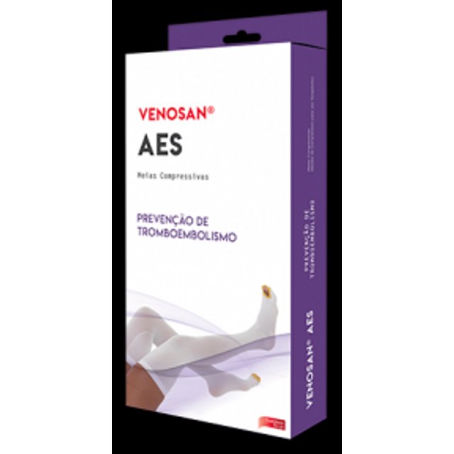 Venosan AES 7/8 18Mmhg Tam M Pé Aberto Branca estéril | Espaço Saúde ...