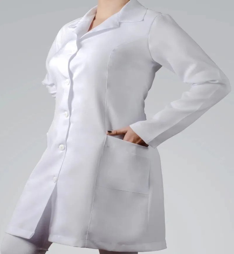 Jaleco MG Longa Acint Slim Tam P | Espaço Saúde Material Hospitalar