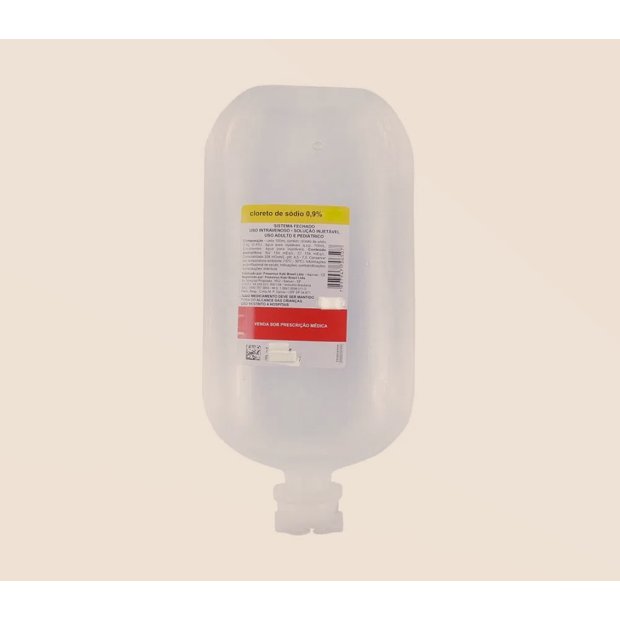 Soro Fisiológico 0,9% 500ml Farmarin | Espaço Saúde Material Hospitalar