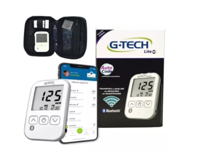 Kit G-Tech Free Lite Smart 01 TTFLS100KT | Loja Espaço Saúde Material ...
