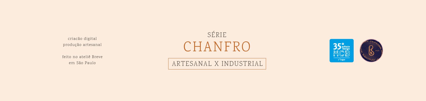 Série Chanfro | Breve Cerâmica