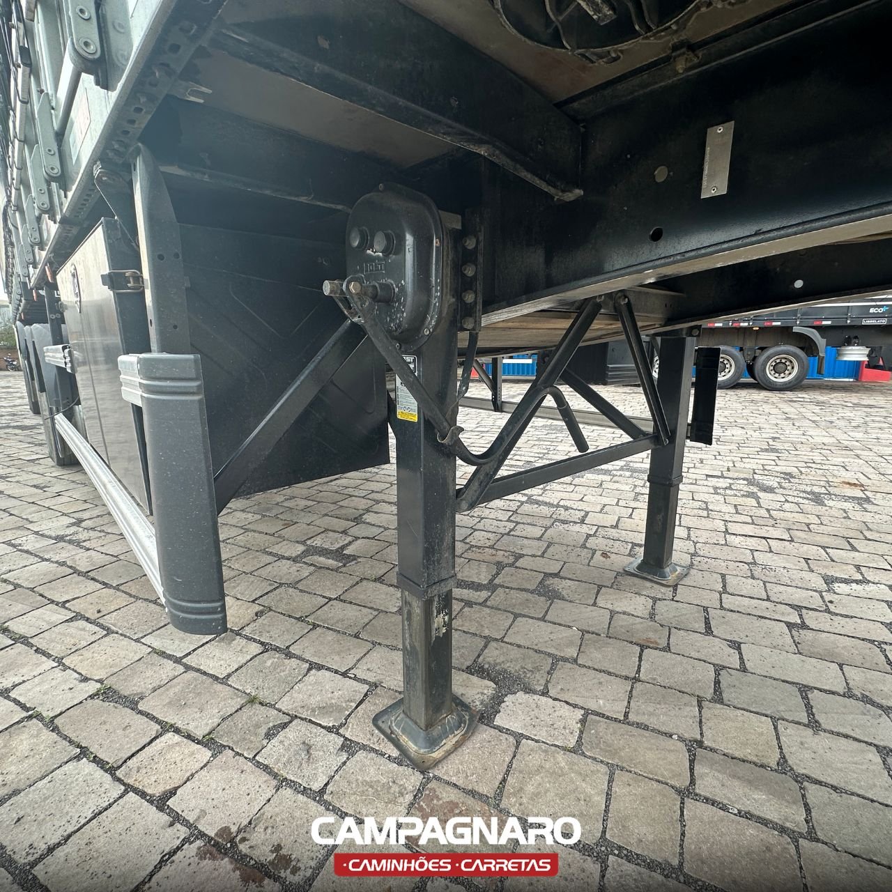 Carreta Randon Bitrem Graneleiro Cinza - 2021 | Campagnaro