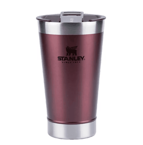 COPO TÉRMICO THE STAY CHILL BEER PINT STANLEY 473ML VINHO | GRUPO YMA