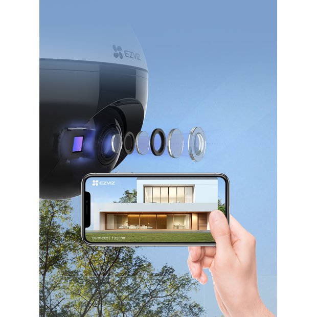 Câmera WiFi Ezviz CS-C8C Lite 360° FHD 1080p | GRUPO YMA