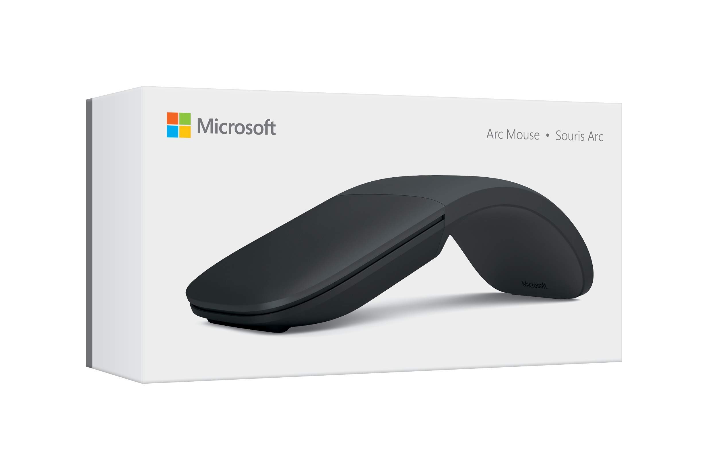 Mouse Sem Fio Microsoft Arc, Conexão Bluetooth 4.1, Preto | GRUPO YMA