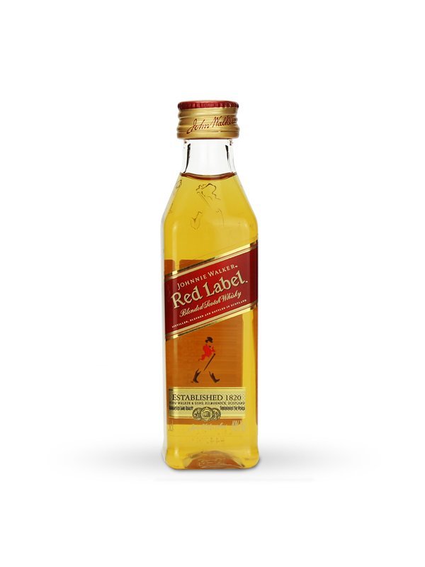 MINI RED LABEL WHISKY 50ML | GRUPO YMA