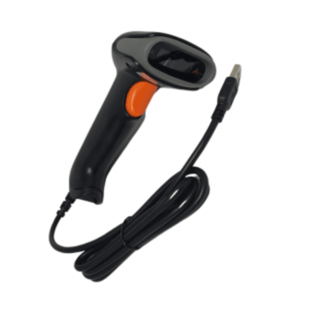 LEITOR DE CODIGO DE BARRAS COM FIO 1D KNUP KP-1017A+ | GRUPO YMA