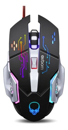 MOUSE GAMER EXBOM 4800DPI 6 BOTOES MS-G280 | GRUPO YMA