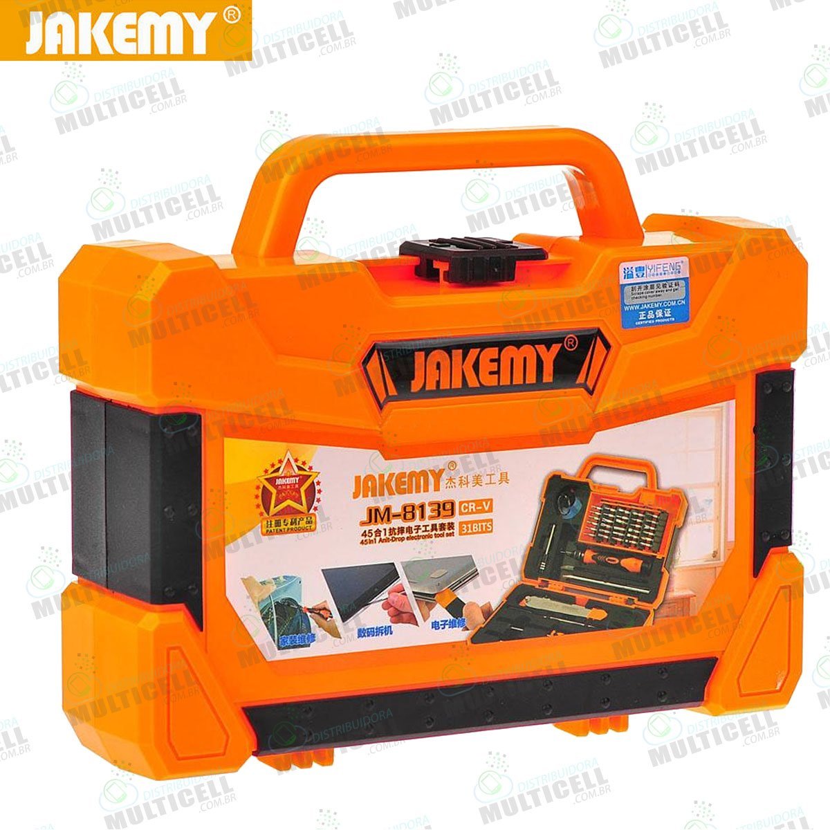 KIT DE CHAVES JAKEMY JM-8139 | GRUPO YMA
