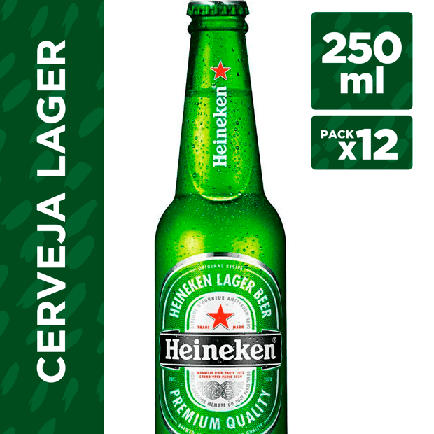 CERVEJA HEINEKEN LONG NECK 250ML | GRUPO YMA