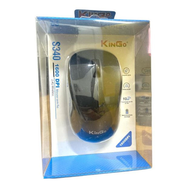 MOUSE SEM FIO S340 KINGO | GRUPO YMA