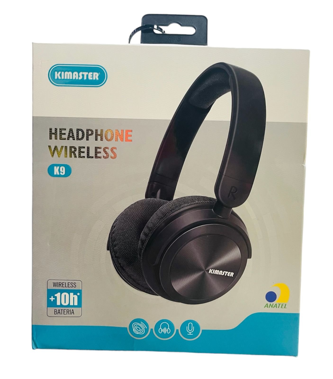 FONE DE OUVIDO KIMASTER K9 HEADPHONE WIRELESS | GRUPO YMA