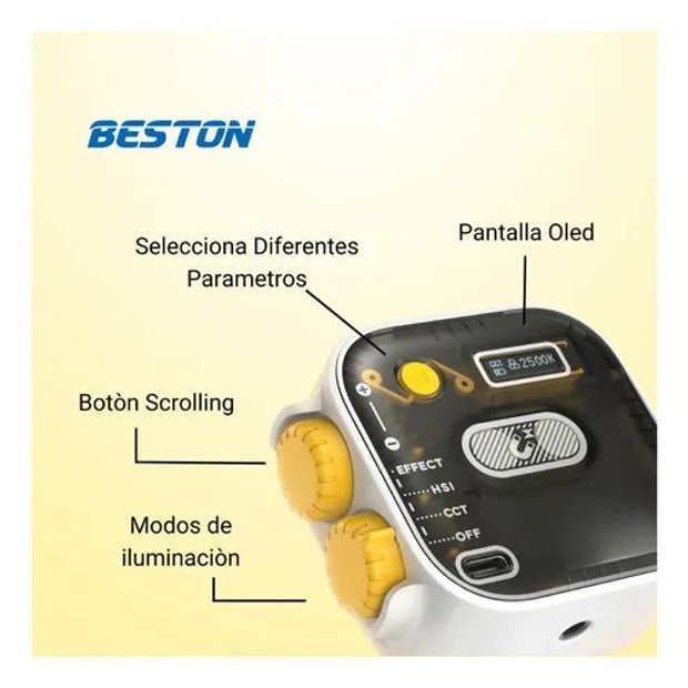 LUZ LED BESTON SLP014R RGB Light | GRUPO YMA