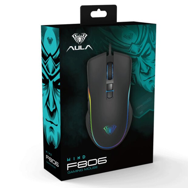 MOUSE GAMER AULA WIND F806 | GRUPO YMA