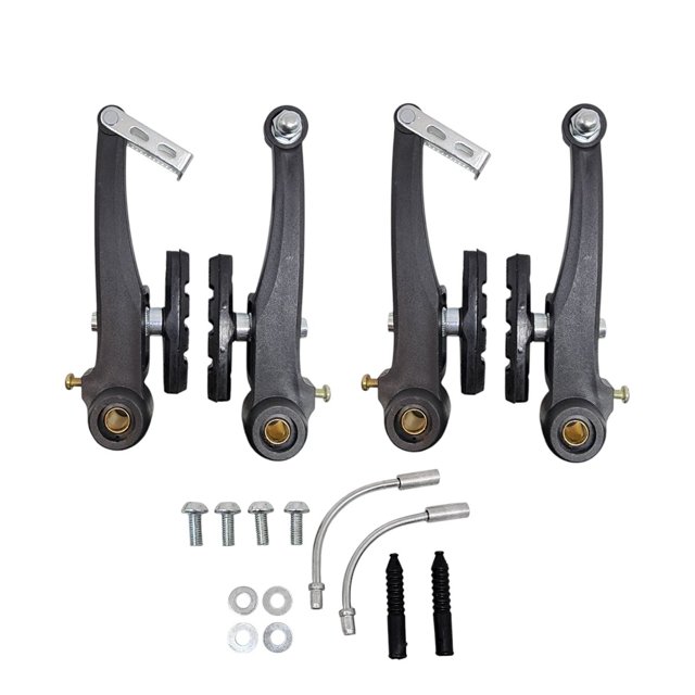 FREIO V-BRAKE 60MM NYLON SAPATA ORBITAL PRETO | Pedalokos Bike Shop