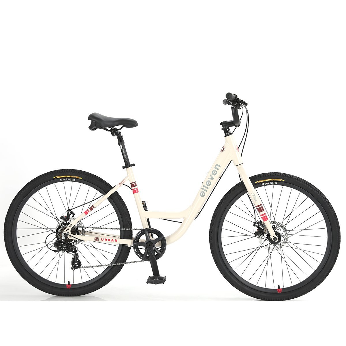 BICICLETA ARO 27,5 NEW BREEZY T15 CREME/VERMELHO/CEREJA | Pedalokos ...