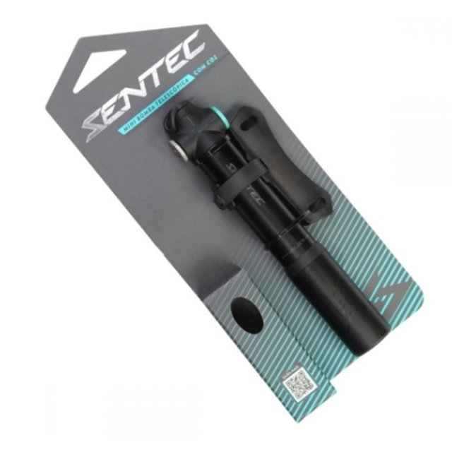 MINI BOMBA APLICADOR DE CO2 80PSI SENTEC | Pedalokos Bike Shop