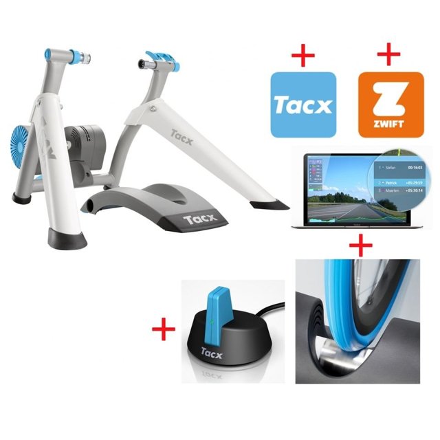 ROLO DE TREINAMENTO TACX VORTEX SMART ZWIFT INTERATIVO (7%) | Pedalokos ...