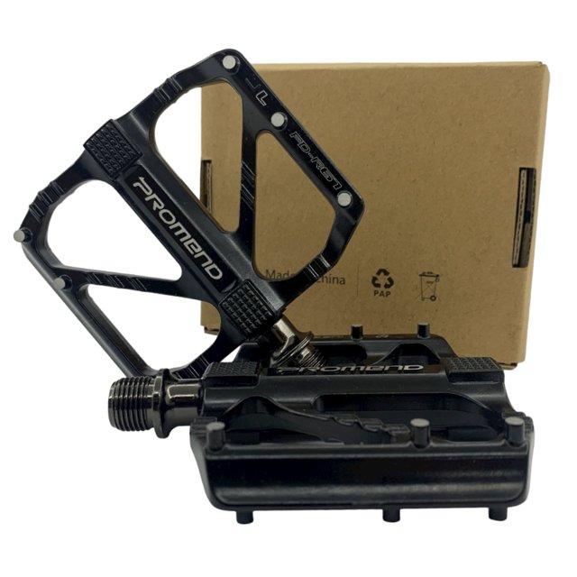 PEDAL 9/16 PLATAFORMA PROMEND PD-R67 ALUM. C/ 3 ROLAMENTOS | Pedalokos Bike Shop