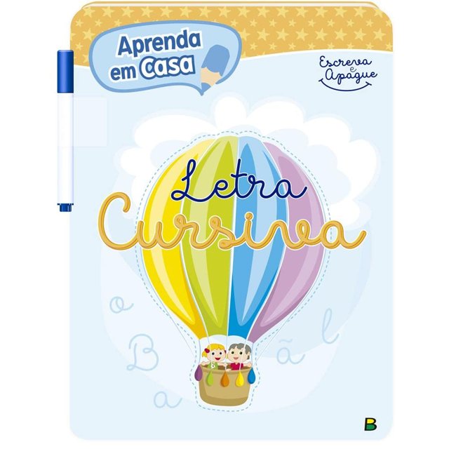 Livro Escreva e Apague: - Letra Cursiva - Aprenda em Casa | TEM DE TUDO ... Livro Escreva e Apague: - Letra Cursiva - Aprenda em Casa | TEM DE TUDO ...