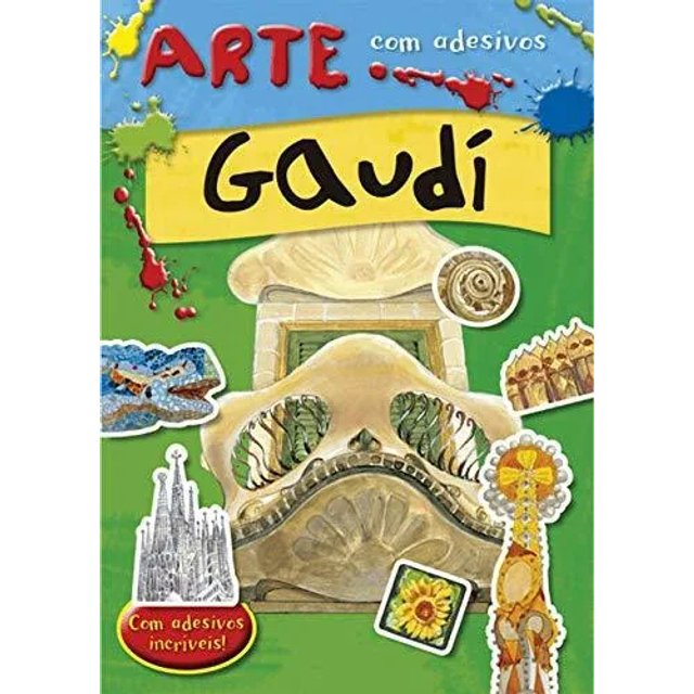 Kit C/6 Cartilhas Infantil Arte Com Adesivos Dali Leonardo Da Vinci Van ...