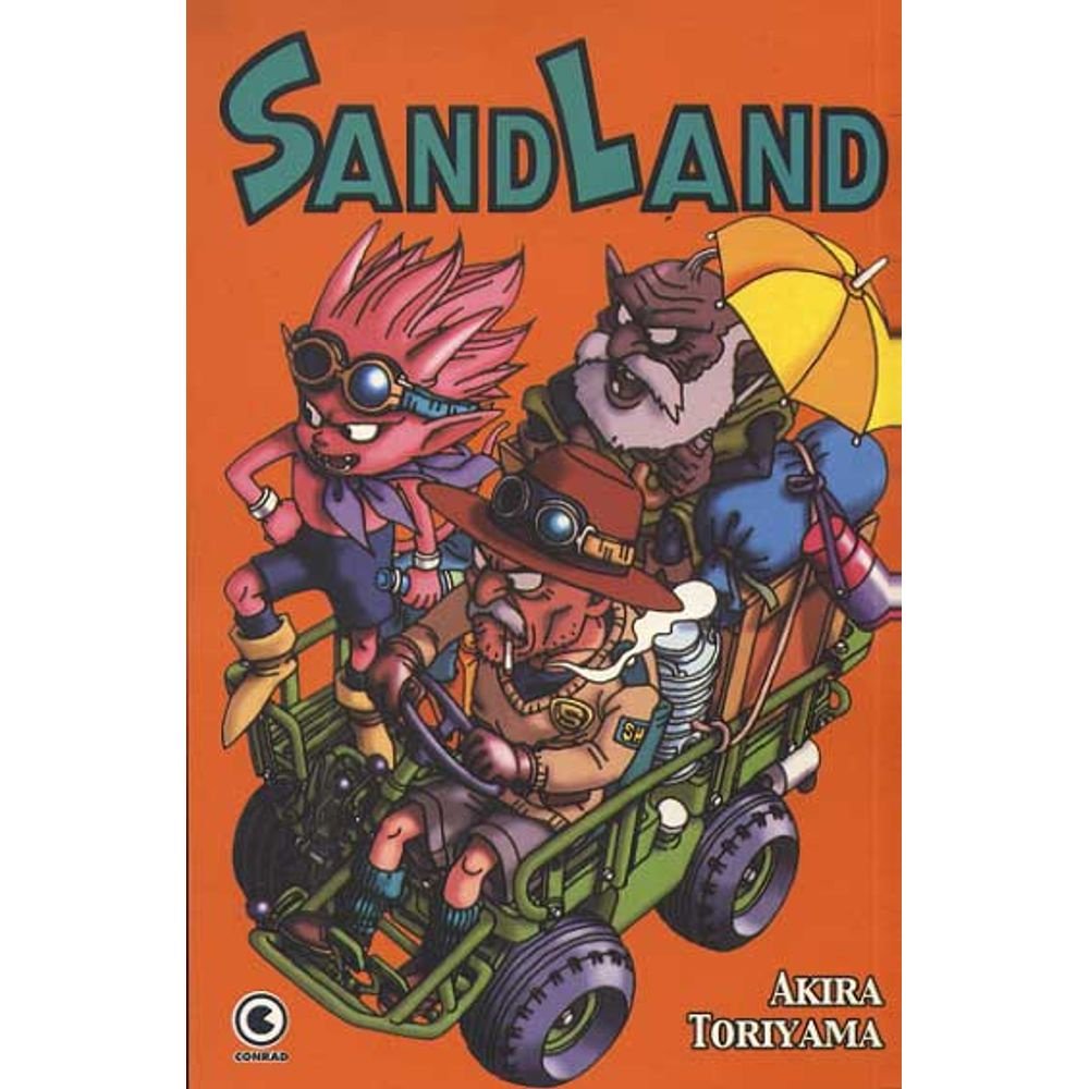 MANGÁ SANDLAND - AKIRA TORIYAMA - VOLUME UNICO | TEM DE TUDO GUARULHOS