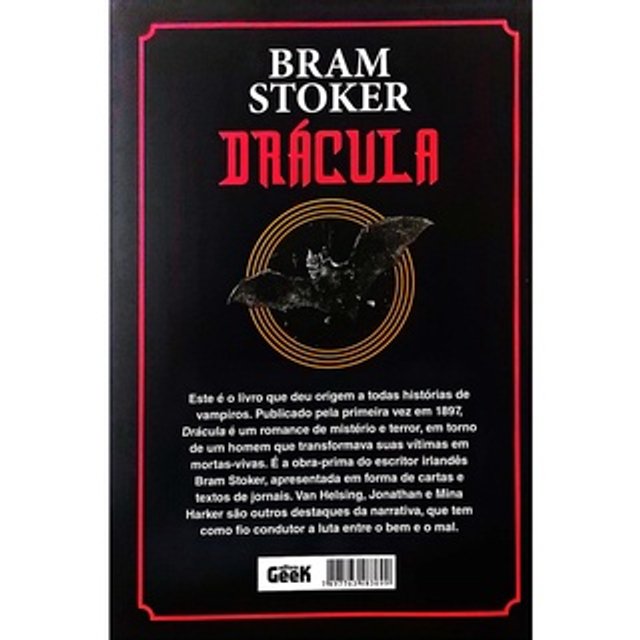 LIVRO DRÁCULA - BRAM STOKER - TEXTO INTEGRAL | TEM DE TUDO GUARULHOS