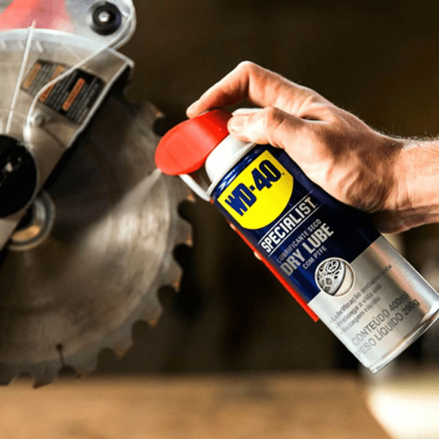 Lubrificante Seco Dry Lube Spray 400ml ref. 466638 WD-40 | Drystore