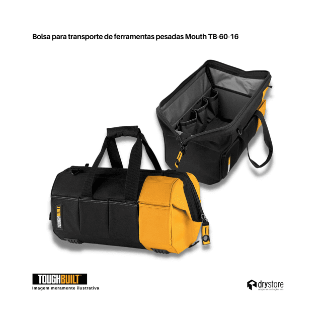 Bolsa de transporte de ferramentas para trabalhos pesados TB-60-16 ...