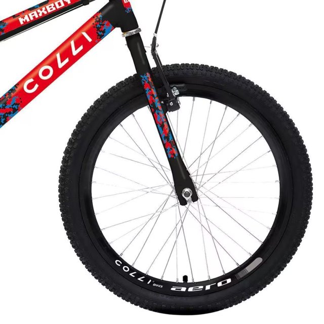 Bicicleta Infantil Colli Max Boy Cross Aro 20 Preto Fosco | Tech Team Bikes