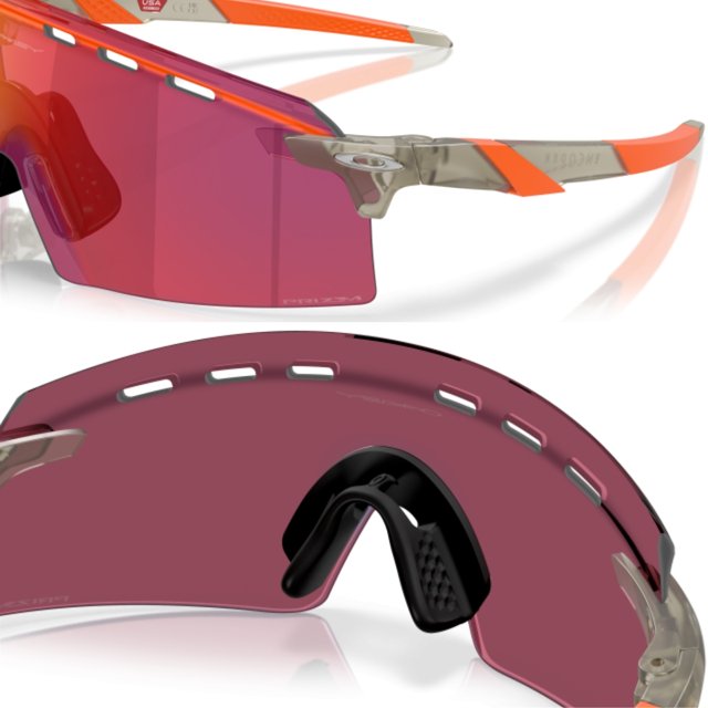 Óculos Oakley Encoder Strike Vented Matte Grey Ink Lente Prizm Road ...