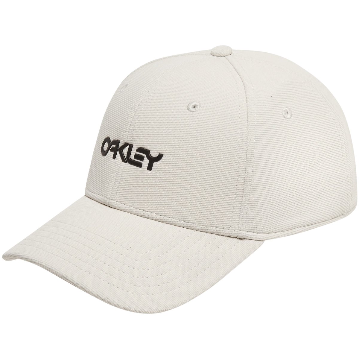 Boné Oakley 6 Panel Stretch Metallic Hat Black Mist Black | Tech Team Bikes