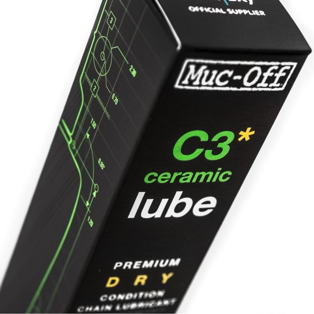Óleo Lubrificante Muc-Off C3 Ceramic Lube Seco 50ml | Tech Team Bikes