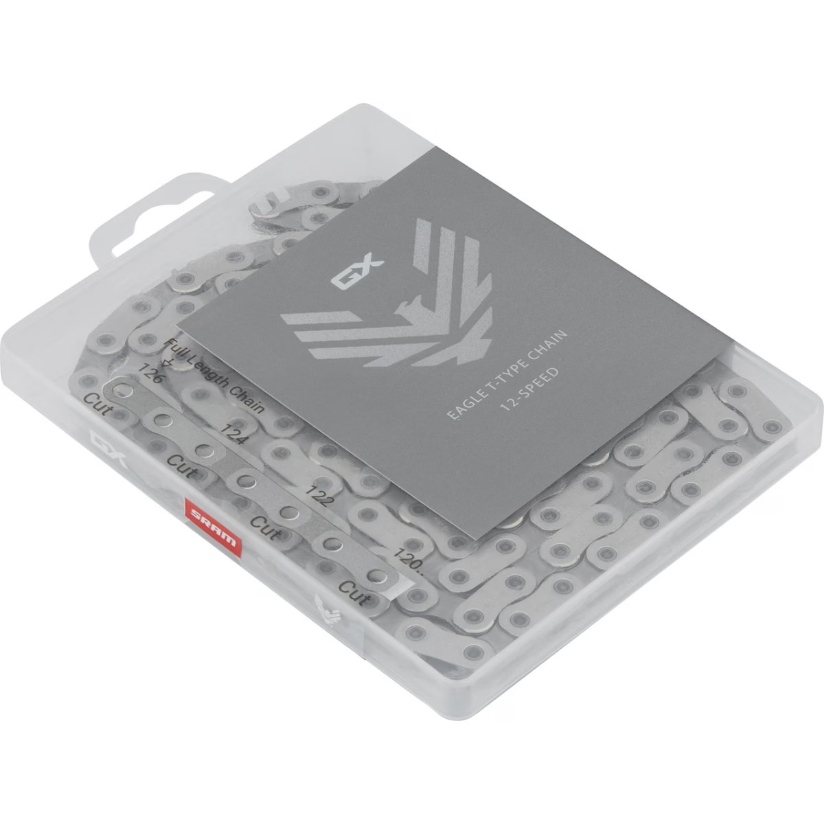 Corrente Sram Gx T-type 12v Eagle Axs 126 Elos Solidpin - 00.2518.054 ...