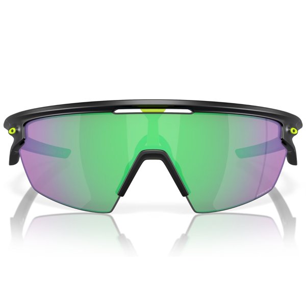 Óculos Oakley Sphaera Matte Black Lente Prizm Road Jade | Tech Team Bikes