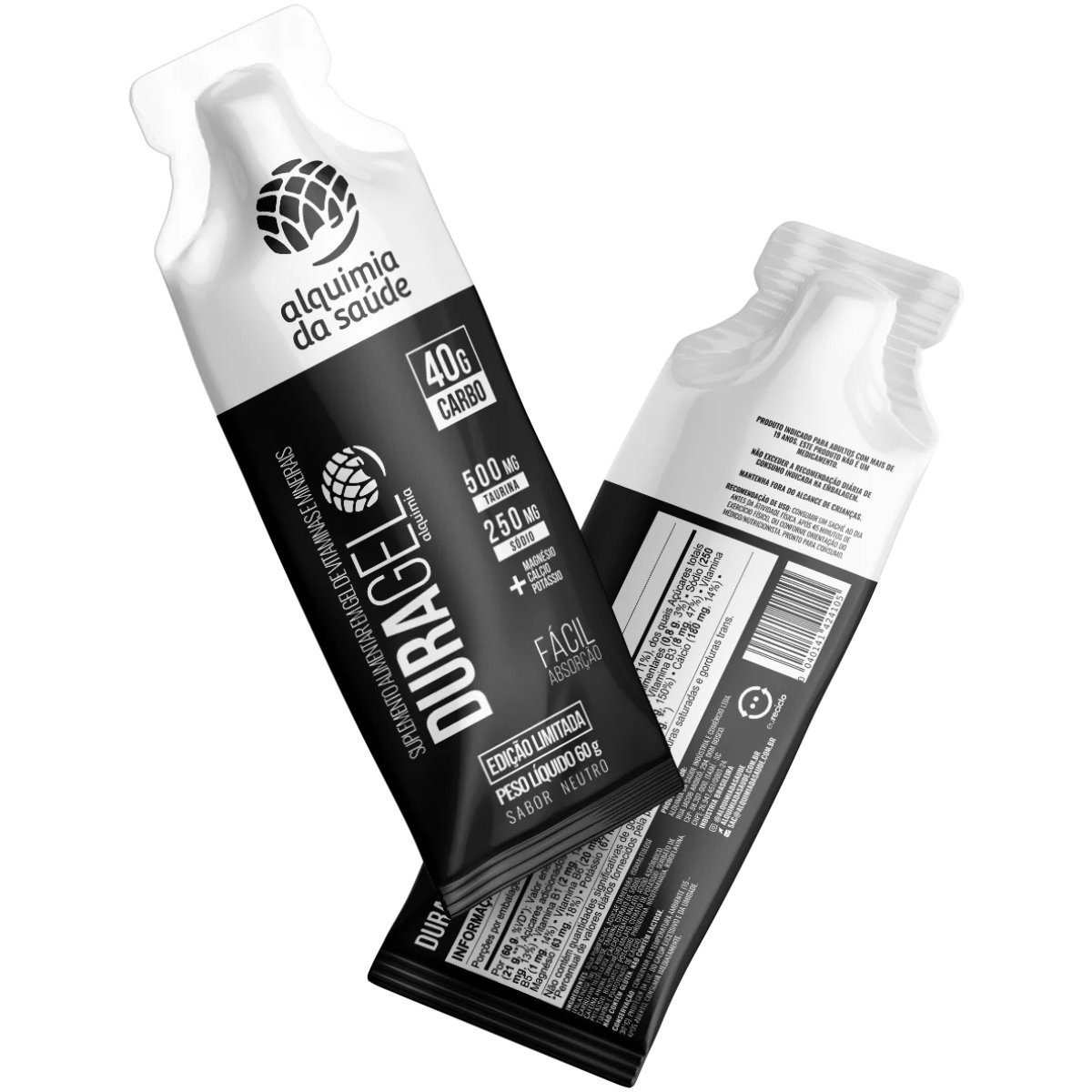 Gel Carboidrato Duragel Carbo40 Alquimia Da Saúde 60g Neutro | Tech ...