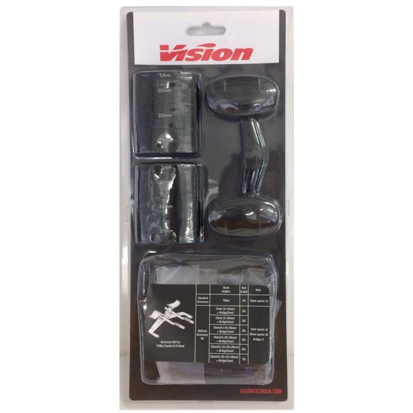 Kit Espaçador Para Guidão Vision Trimax Carbon SI V0113 | Tech Team Bikes