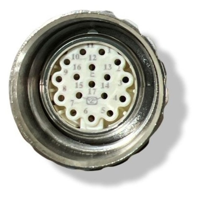 Conector Fêmea Para Encoder - M23 - 17 Pinos (siemens) | Labmaster