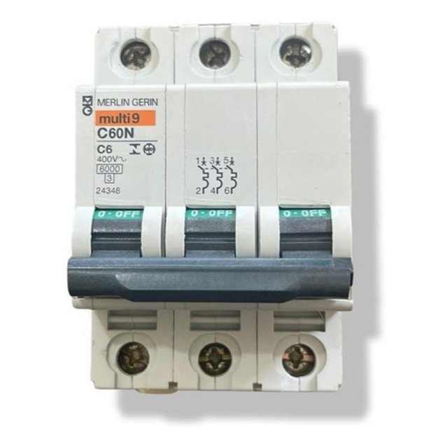 Disjuntor Termomagnético - Merlin Gerin Multi9 C60n C6 400v | Labmaster