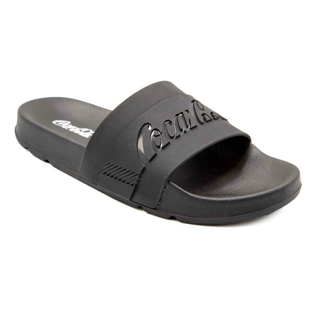 Chinelo Slide Masculino Coca-Cola CC4790 | Feira de Calçados