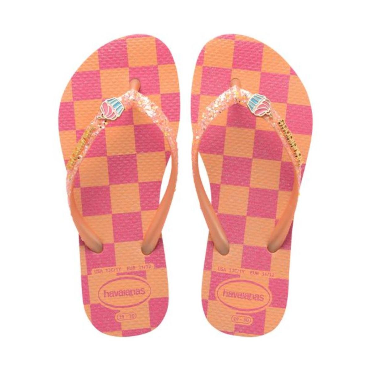 Chinelo Infantil Menina Havaianas Slim Glitter II | Feira de Calçados