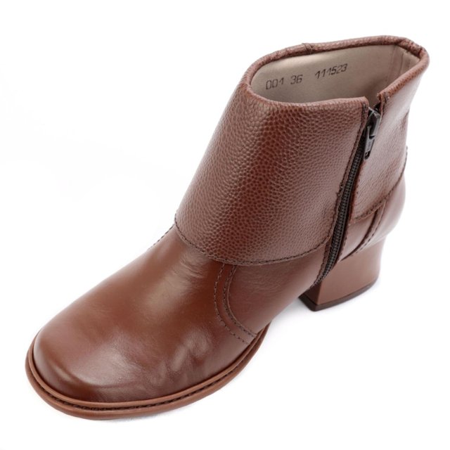 Bota Feminina Salto Bloco J.Gean FR0001 | Feira de Calçados