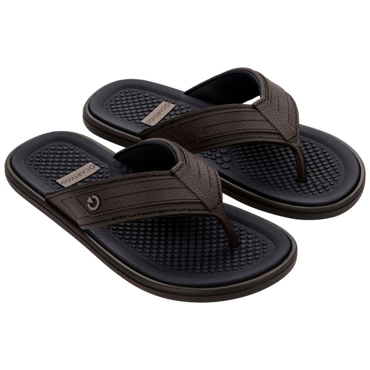 Chinelo Masculino Dedo Cartago 118668 | Feira de Calçados