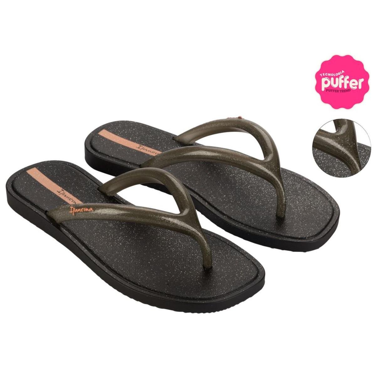 Chinelo Feminino Puffer Ipanema 27180 | Feira de Calçados