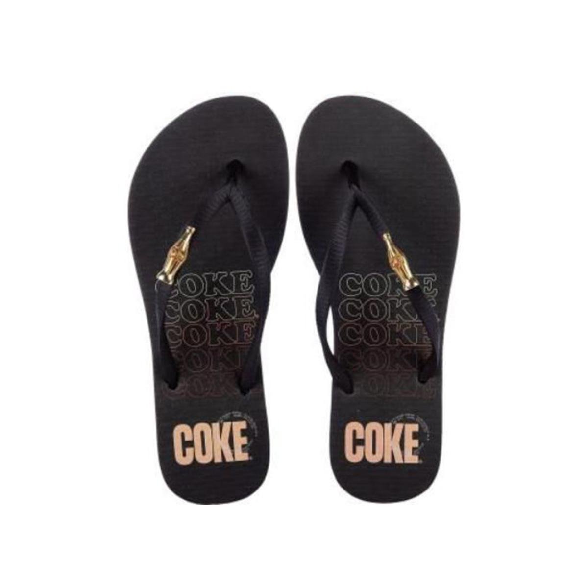 Chinelo Feminino Coke Coke Coca-Cola CC4113 | Feira de Calçados